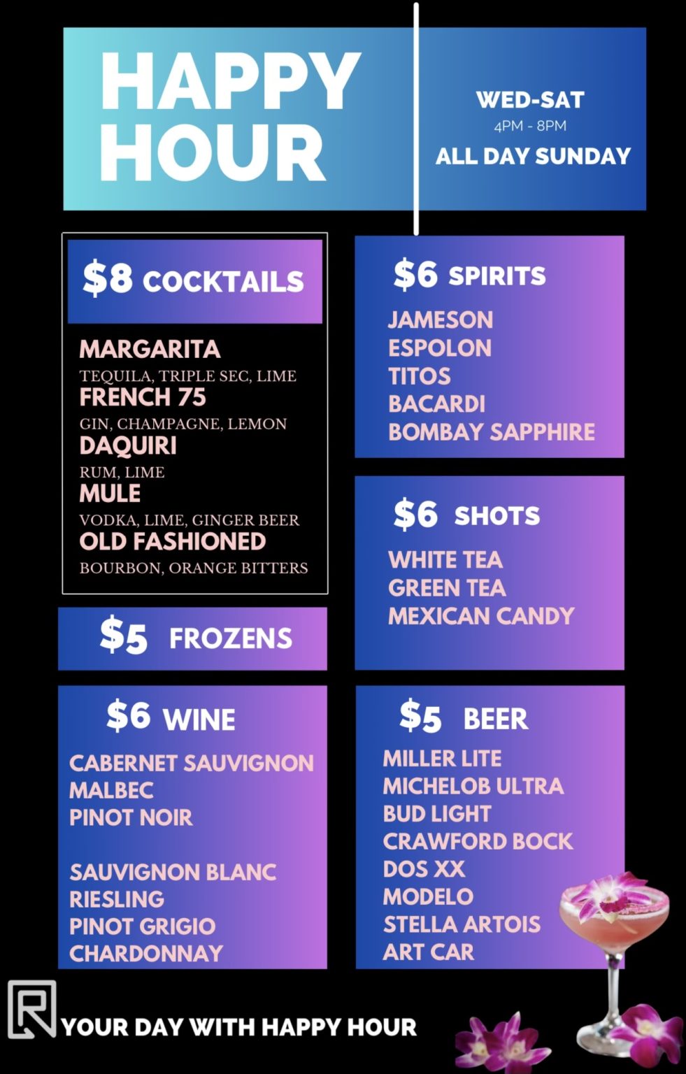 Reset Rooftop & Lounge | Rooftop Bar Houston | Cocktails